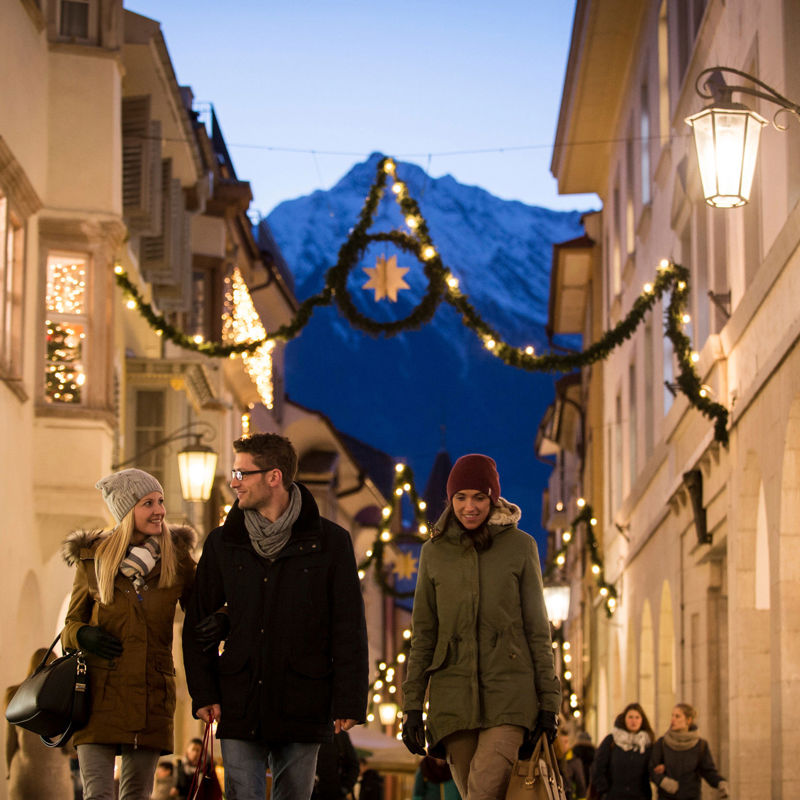 La mappa della città di Merano
